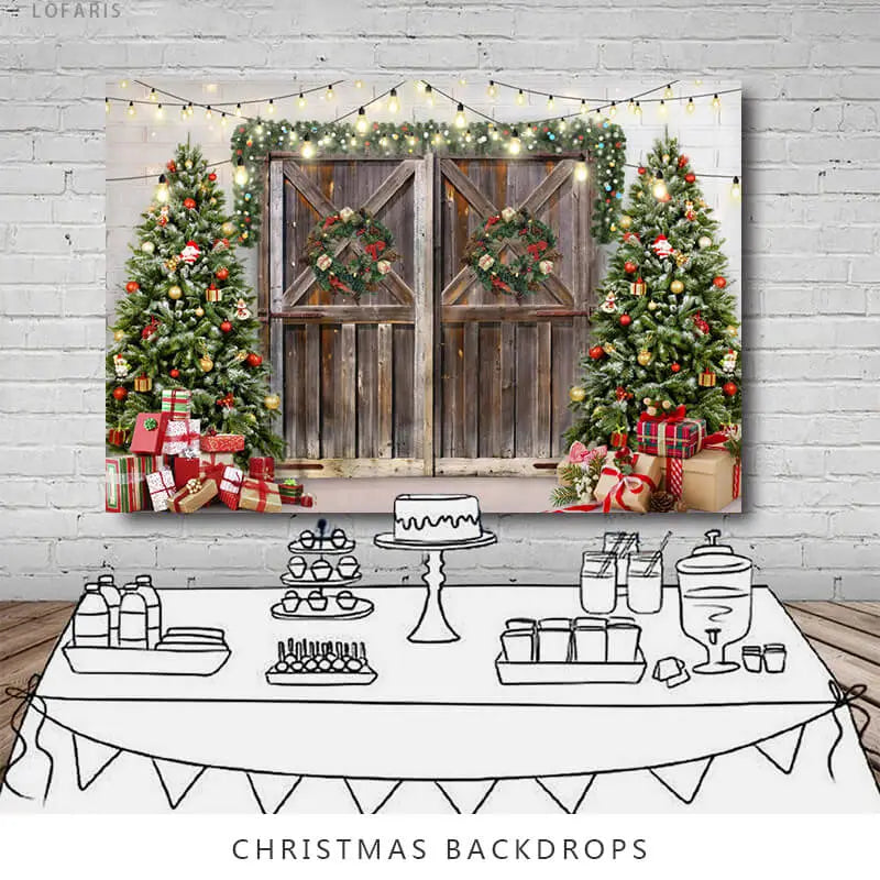 Cheap Christmas Photo Backdrop | Christmas Backdrop