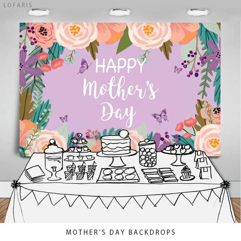 Mother's Day Backdrops background