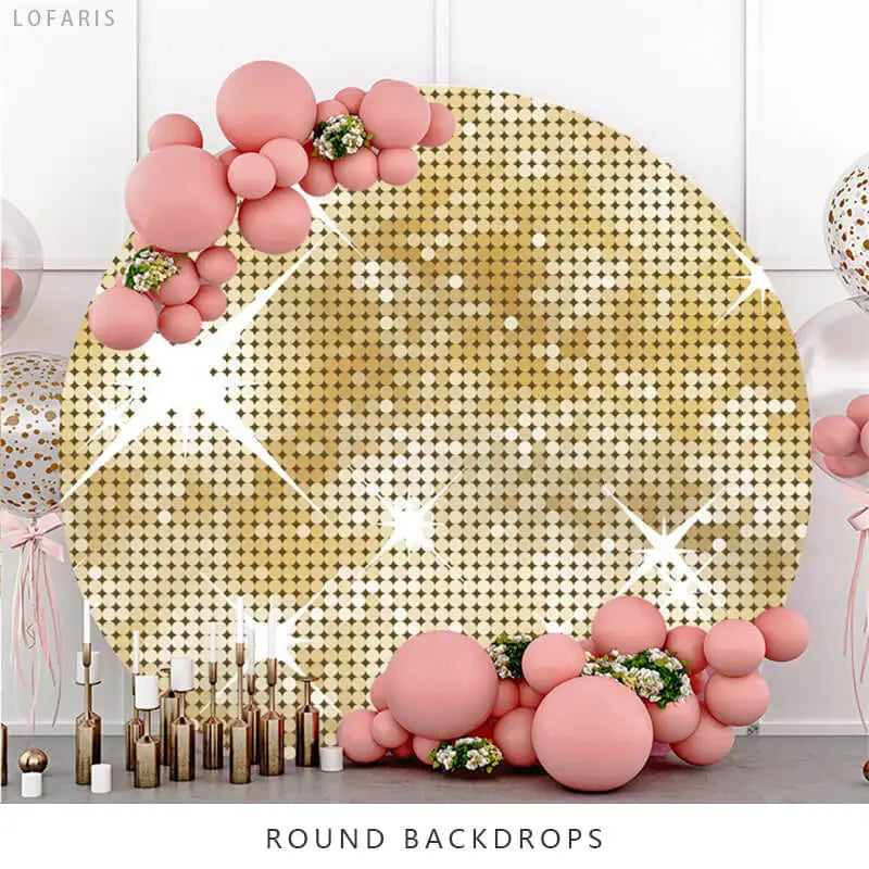 Circle Round Backdrops for Birthday, Baby Shower and More