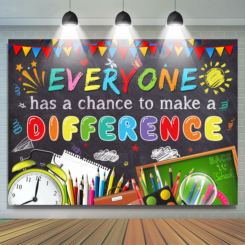 Classroom Teacher Welcome Back To School Backdrop - Lofaris