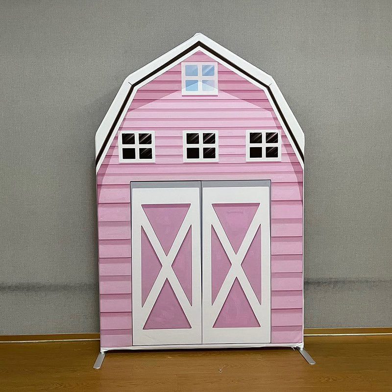 Farm Barn Arch Backdrop Stand Frame Party Prop - Lofaris