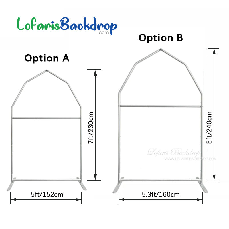 Farm Barn Arch Backdrop Stand Frame Party Prop - Lofaris