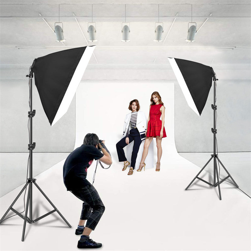 Photography Softbox Lighting Stand Kit For Photo Studio - Lofaris