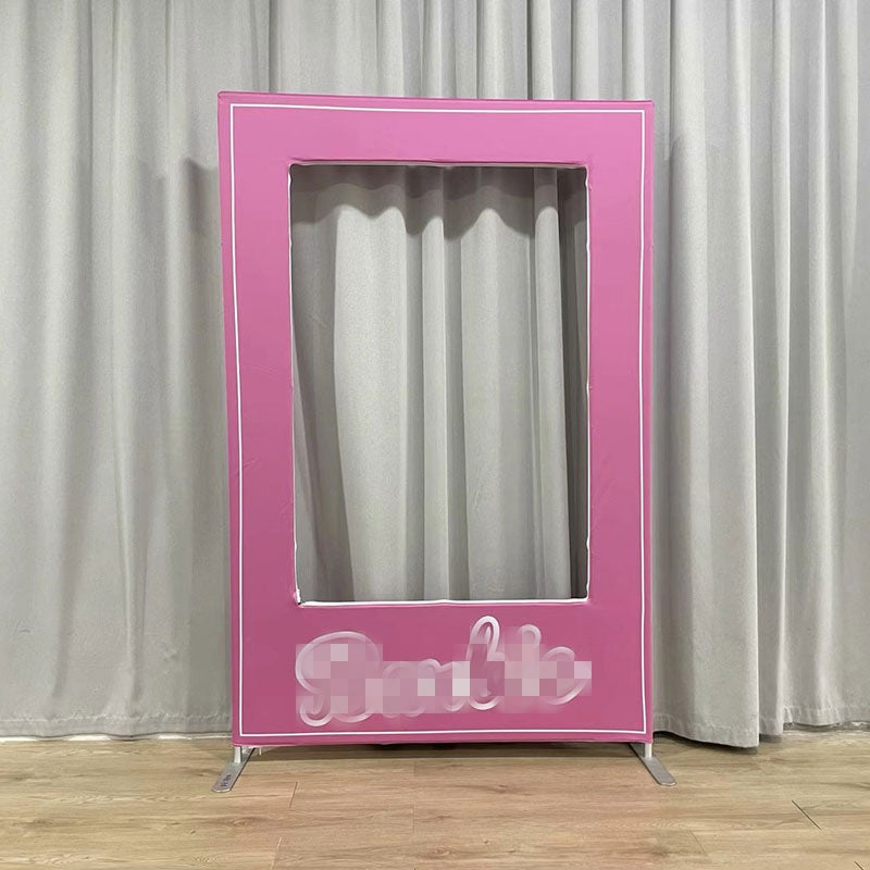 Rectangle Doll Box Backdrop Stand Party Prop - Lofaris