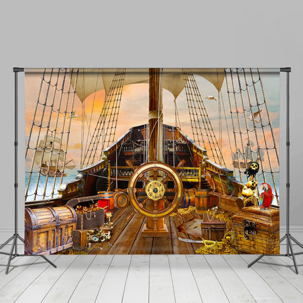 pirate backdrop