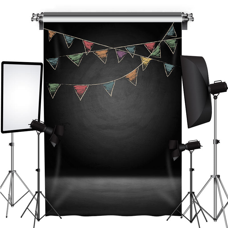 Banners blackboard back to school backdrop for students – Lofaris