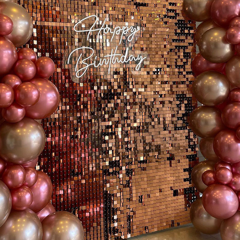 Lofaris Birthday Shimmer Wall Panels Backdrop Party Decorations