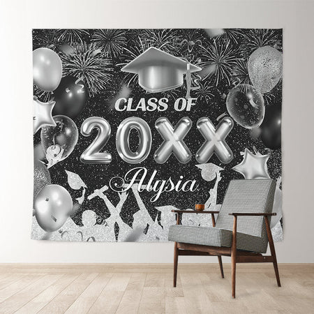 Custom Graduation Backdrop for High School & College - Lofaris