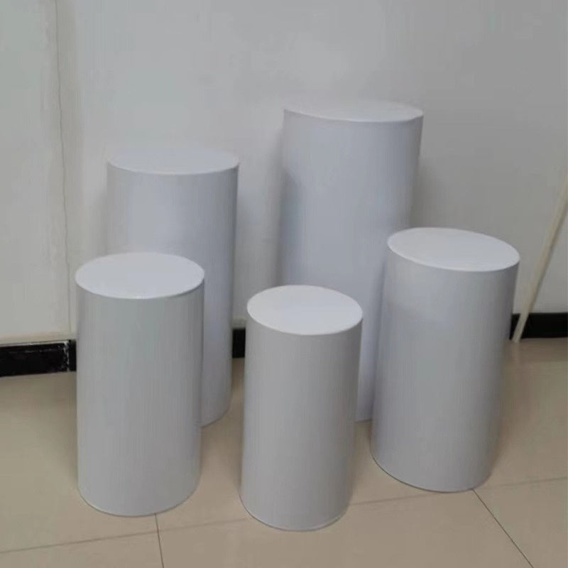 Lofaris Bling Bling Solid Color Stretchy Spandex Cylinder Cover