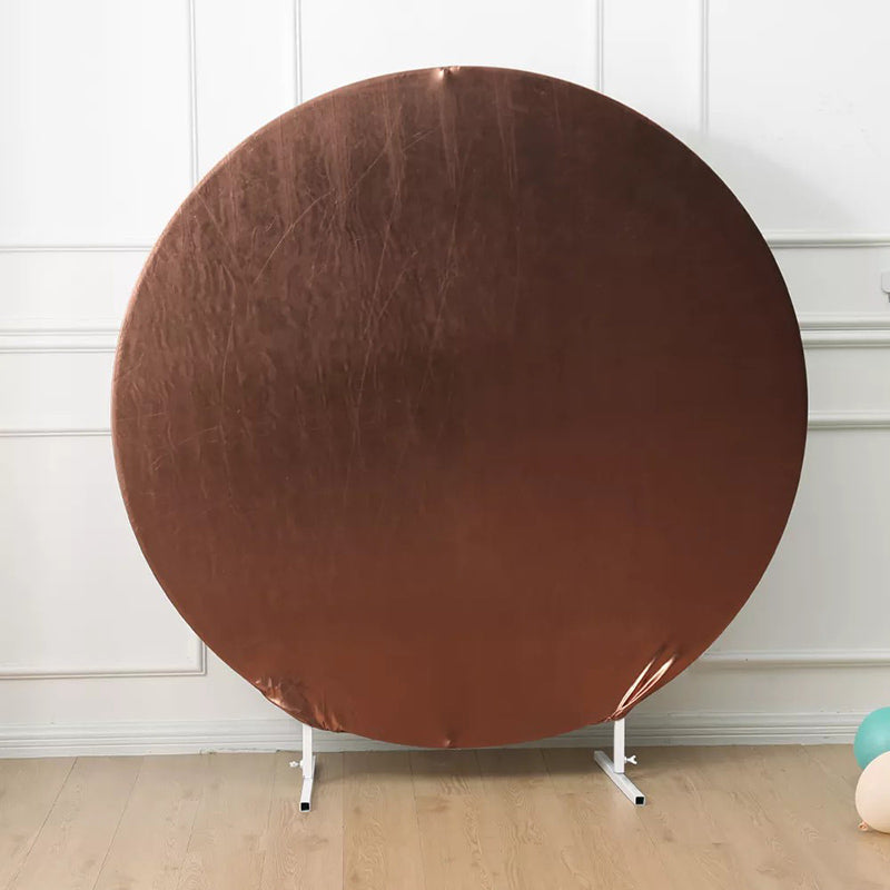 Lofaris Bling Round Metallic Backdrop Various Designs For Events Decoration