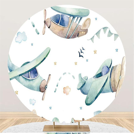 Affordable Round Baby Shower Backdrops – Lofaris