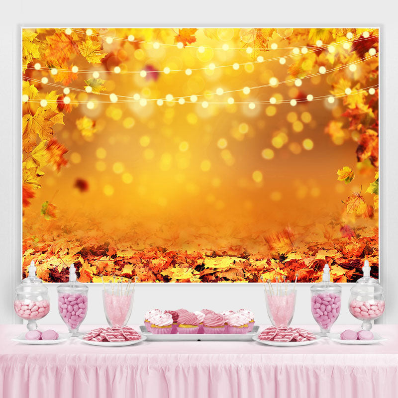 Deciduous Maple Leaves, Fall Scenery Autumn Backdrop – Lofaris