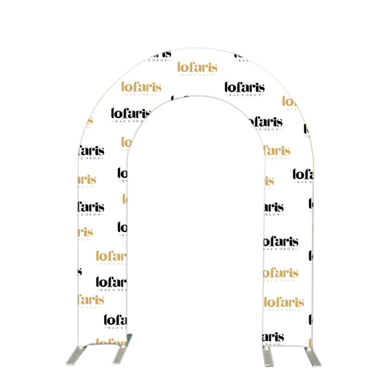 Open Arch Custom Photo Party Backdrop Cover