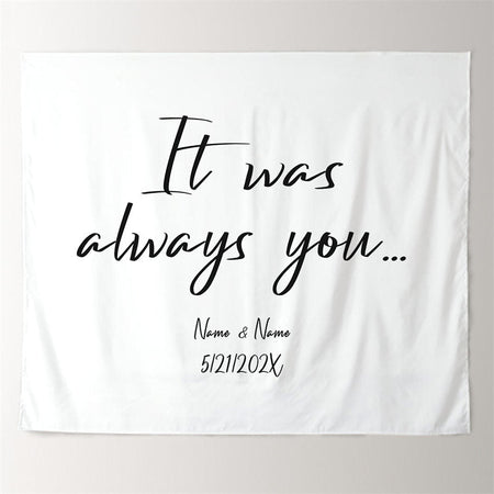 Custom Printed Personalized Wedding Backdrops – Lofaris