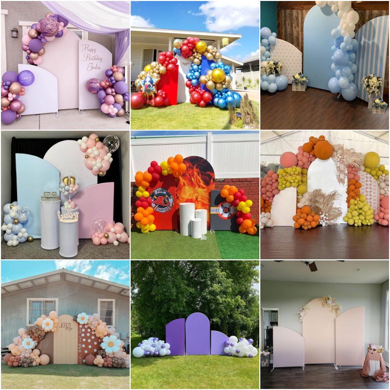 Personalized Your Theme Party Arch Backdrop Kit – Lofaris