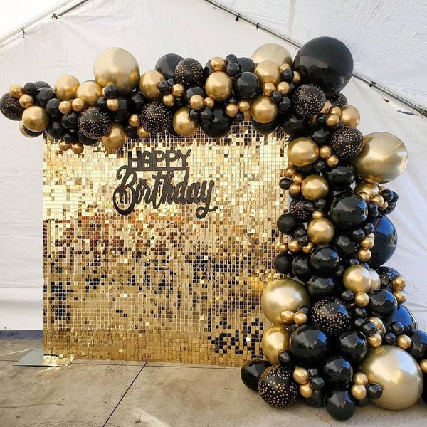 sequin wall panel backdrop