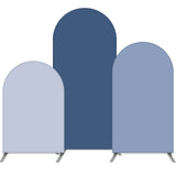 Lofaris Blue Arched Backdrop Cover Custom Party Arch